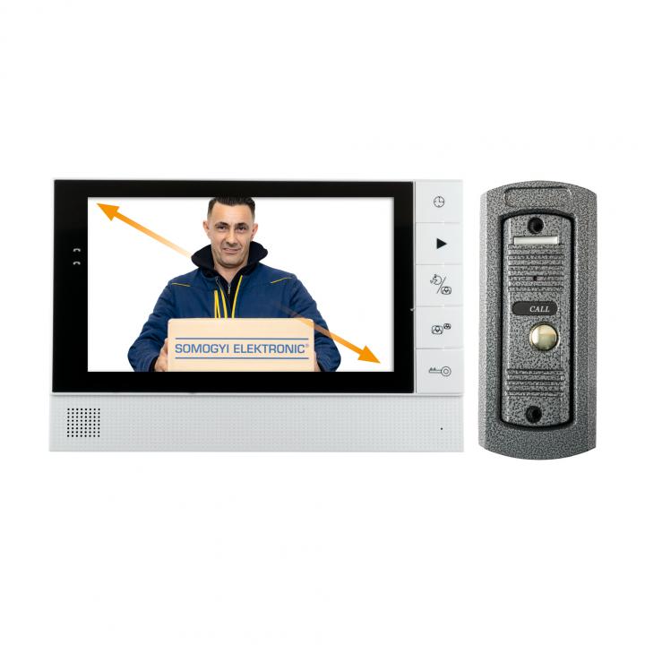 Set videointerfon de poartă cu fir, color DPV 25 | Somogyi Elektronic S ...