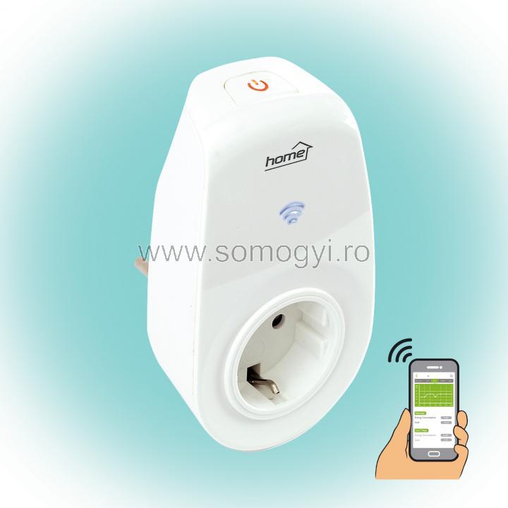 Priza SMART (WiFi), cu contor NVS 1 PRO | Somogyi Elektronic S.R.L.